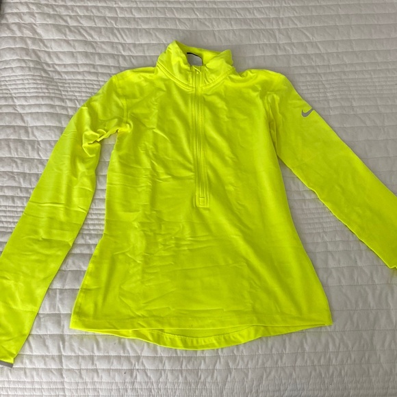 Nike | Tops | Nike Pro Dri Fit Long Sleeve Zip | Poshmark